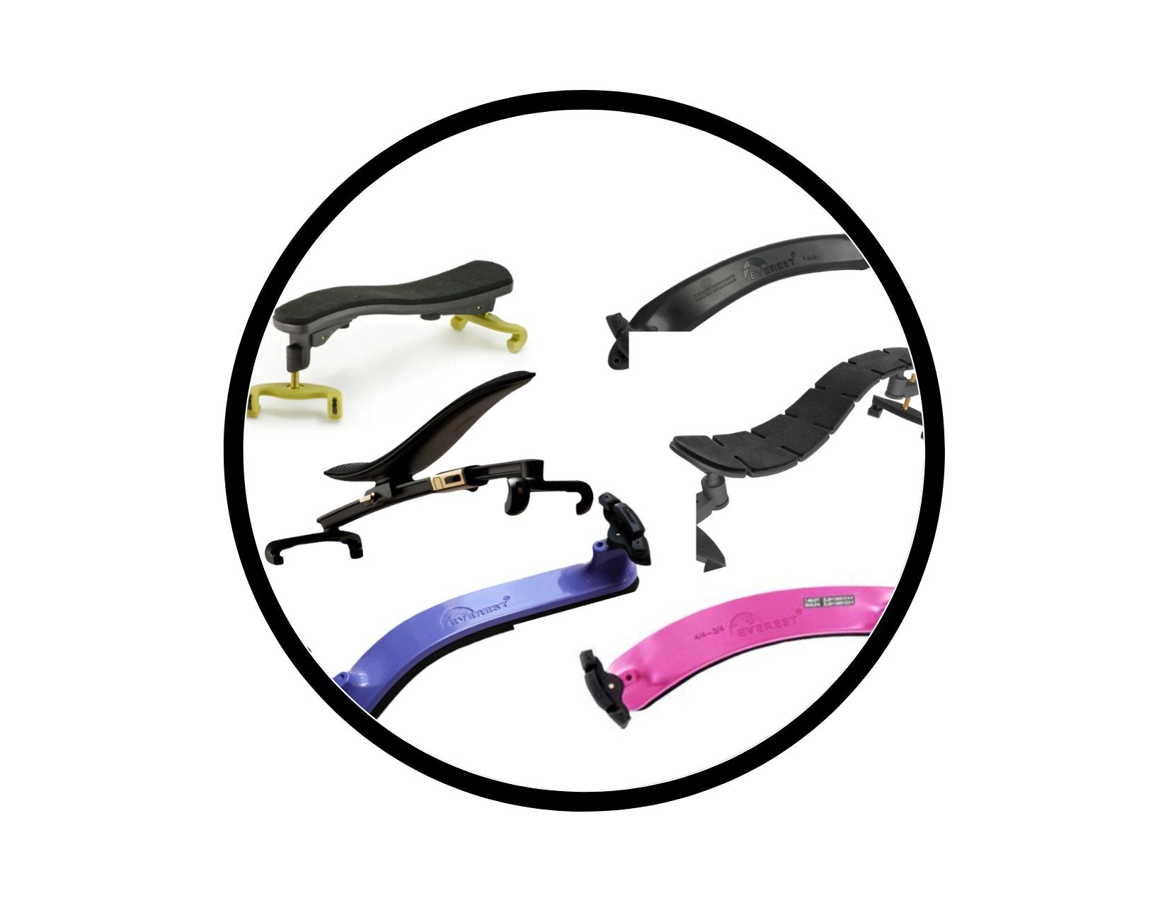 Shoulder Rests for Violin and Viola | Comfortable & Adjustable ...