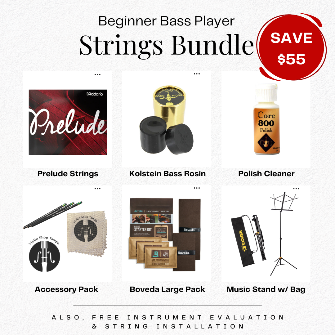 Beginner Violin Strings Instrument Holiday Bundle – violinshoptampa